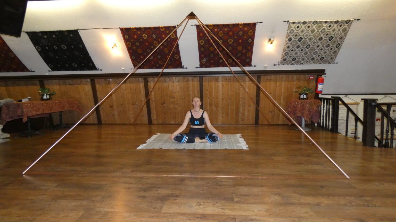 3,9m/12,75ft base Copper Pyramid for Energy Healing, Meditation ...