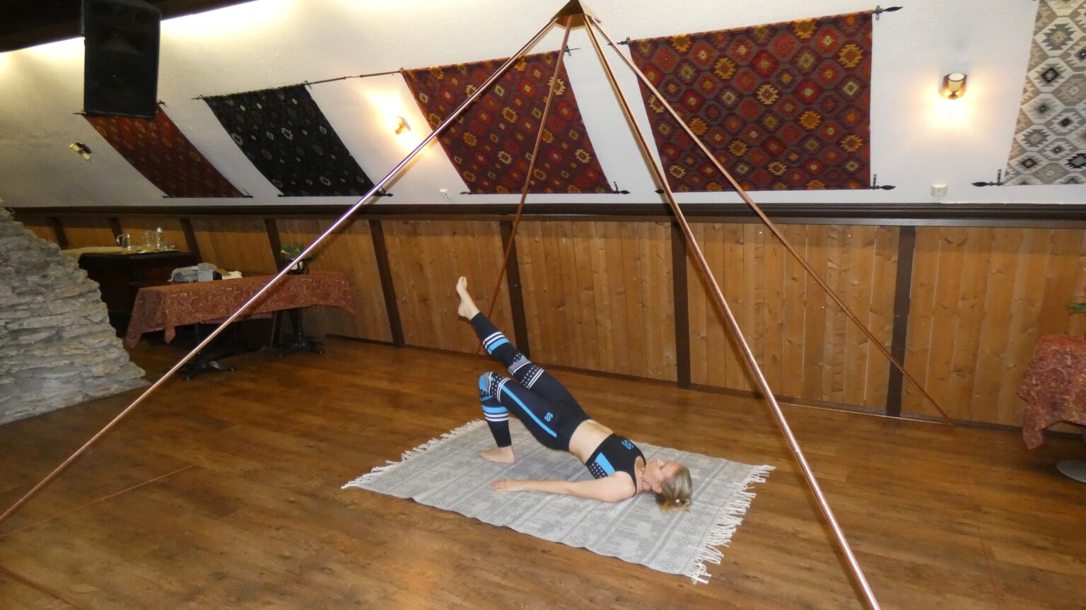 3,9m/12,75ft base Copper Pyramid for Energy Healing, Meditation ...